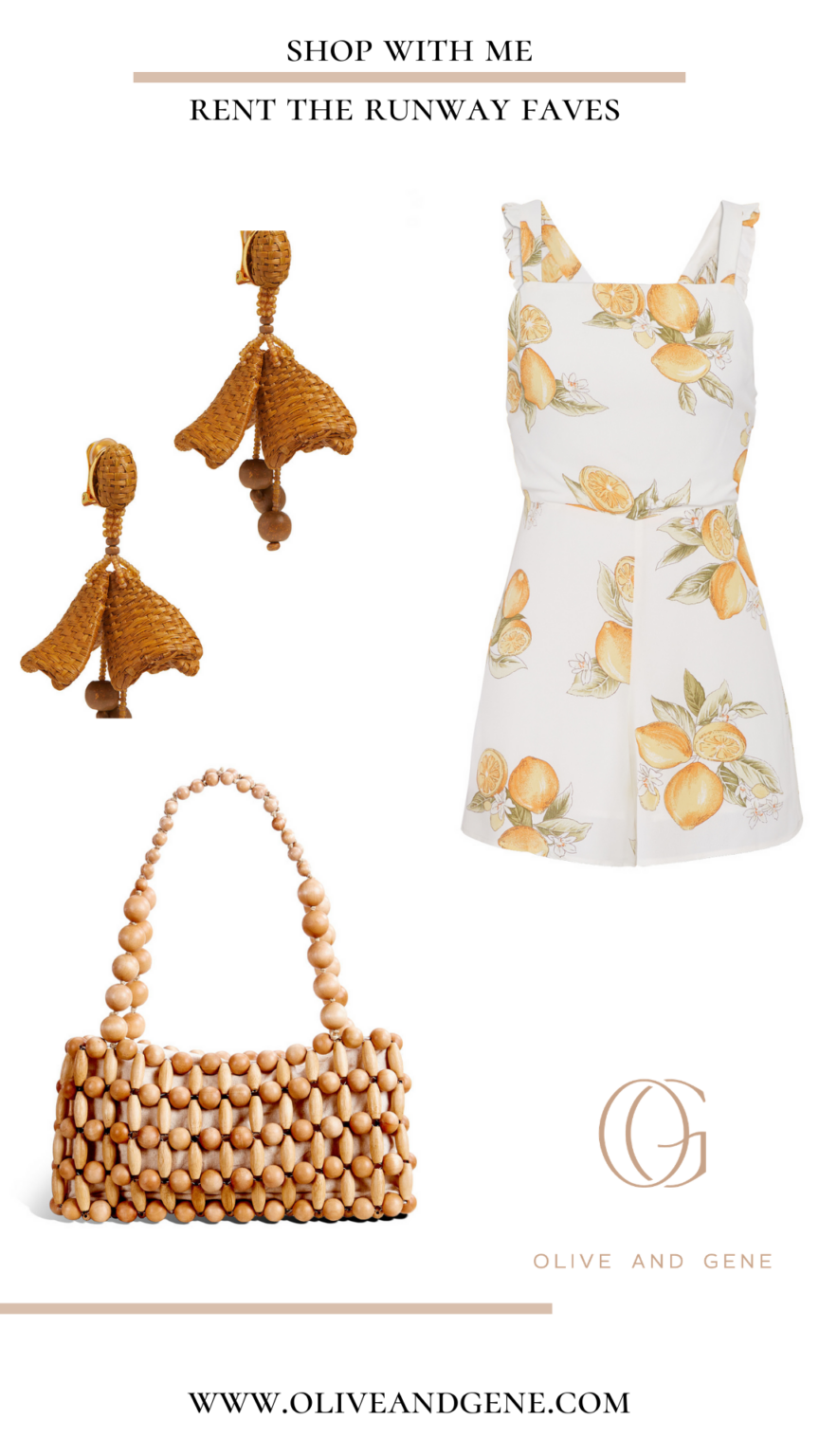 Rent your summer outfits with Rent The Runway - Olive and Gene